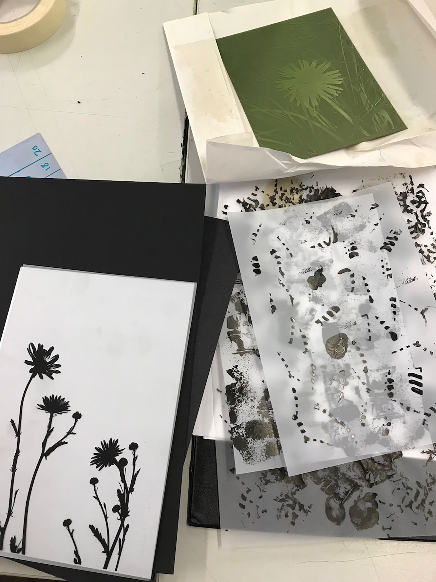 Susie Turner | Masterclass in Printmaking with Photopolymer Plates at ...